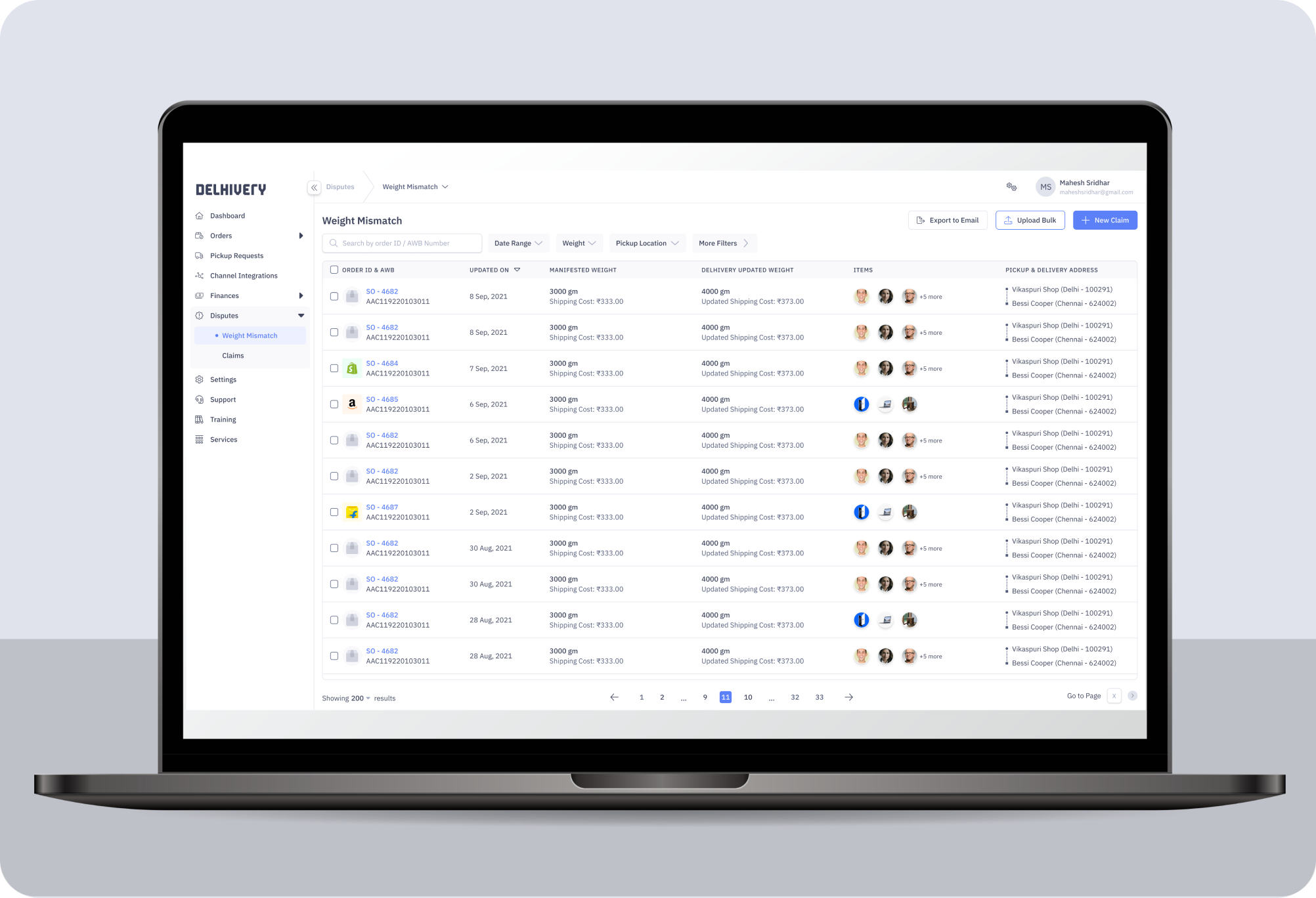 Delhivery | Services | Freight | Part Truckload | PTL